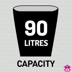 Black Dustbin Bag - Heavy Duty & Extra Long - 450mm opening to 725mm ...
