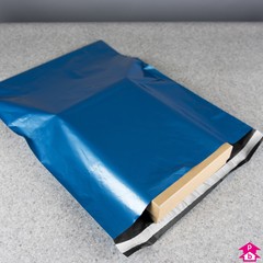 Blue Mail Order Bag (30% Recycled) - C3 - 330mm wide x 483mm long, 50 ...