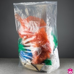 Clear Compactor Sack - Heavy Duty - 550mm opening to 837mm wide x ...