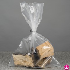Clear Rubble Sack - Heavy Duty - 500mm wide x 750mm long, 92.5 micron ...