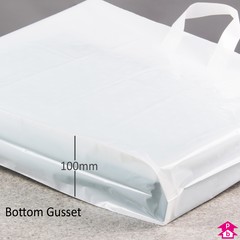 Flexi Loop Carrier Bag - Large - 600mm wide x 500mm high x 55 micron ...