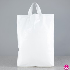 Flexi Loop Carrier Bag - Medium - 375mm wide x 450mm high x 55 micron ...