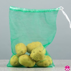 Green Net Bag - 260mm wide x 360mm long. Holds 2.5Kg