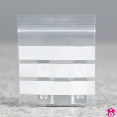 Grip Seal Bag + WOP - 2.25" x 2.25" x 200 gauge