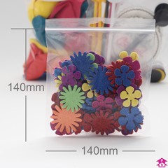 Grip Seal Header Bag - Small - 140mm wide x 140mm long + Euroslot ...