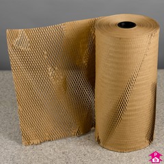 Hexa Paper Roll - Brown - 400mm wide x 250m long, extending to 400m ...