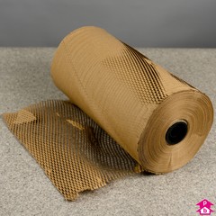 Hexa Paper Roll - Brown - 400mm wide x 250m long, extending to 400m ...