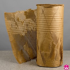 Hexa Paper Roll - Brown - 500mm wide x 250m long, extending to 400m ...