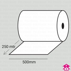 Hexa Paper Roll - White - 500mm wide x 250m long, extending to 400m ...