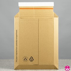 M4 Expandable Cardboard Envelope - 324mm wide x 382mm long (flat ...