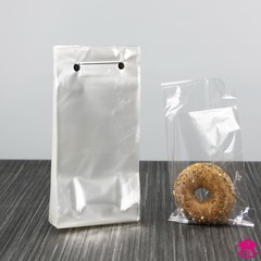 Plain Wicketed Bag - 150mm x 250mm x 20 micron (6" x 10" x 80 gauge)