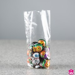 Retail Display Bag - 100 x 180mm 40mu with card base