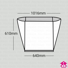 Tray Liner - Large - 610mm wide (with gusset opening up to 1016mm wide ...