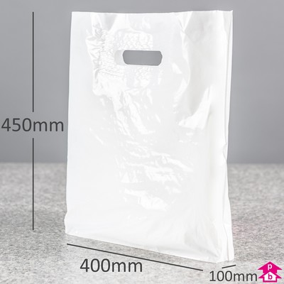 Standard plastic carrier bags store