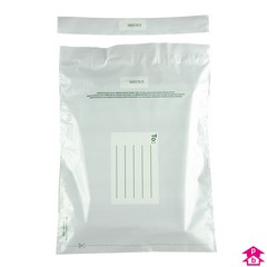White Tamper Evident Envelope - C3 - 340mm x 430mm x 75 micron (13" x ...