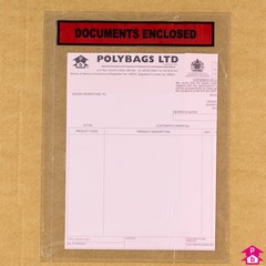 A4 Documents Enclosed A4 Size. (235mm x 320mm to fit A4. Printed ...