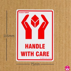 Carton Labels 108mm x 79mm - 500 per roll