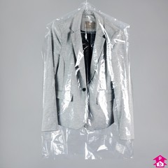 Garment Covers On Roll - Clear 20/24" wide x 54" long (Long Coat size ...