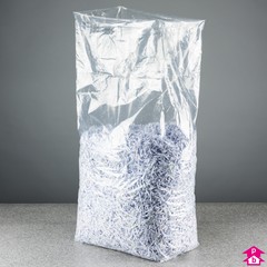 Clear Refuse Sack - Extra Long 400mm opening to 625mm wide x 975mm long ...