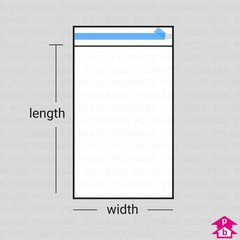 clear resealable postal envelopes