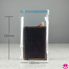 clear resealable postal envelopes