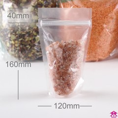 clear display pouches