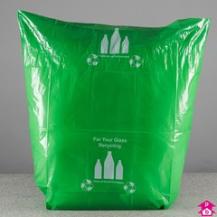 Glass Recycling Sack 18" x 29" x 34" x 190 gauge