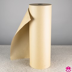 Recycled Paper Roll 600mm wide by 220 metres long (11kg roll). 90gsm.
