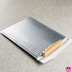 metallic bubble mailing bags